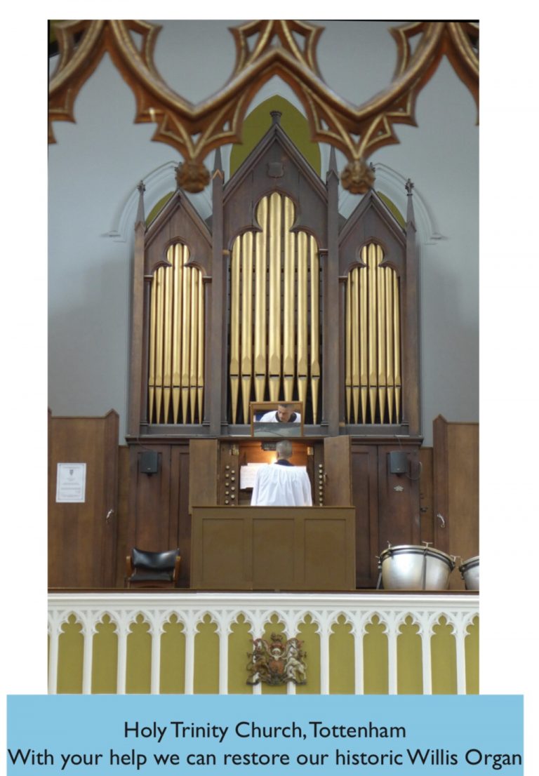 Organ Appeal – Holy Trinity Tottenham