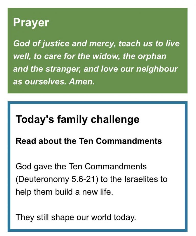Prayer For The Day – Holy Trinity Tottenham