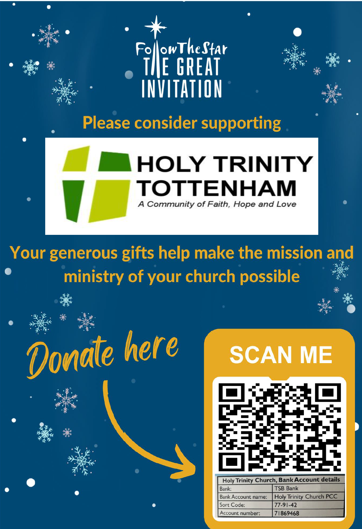 Giving – Holy Trinity Tottenham